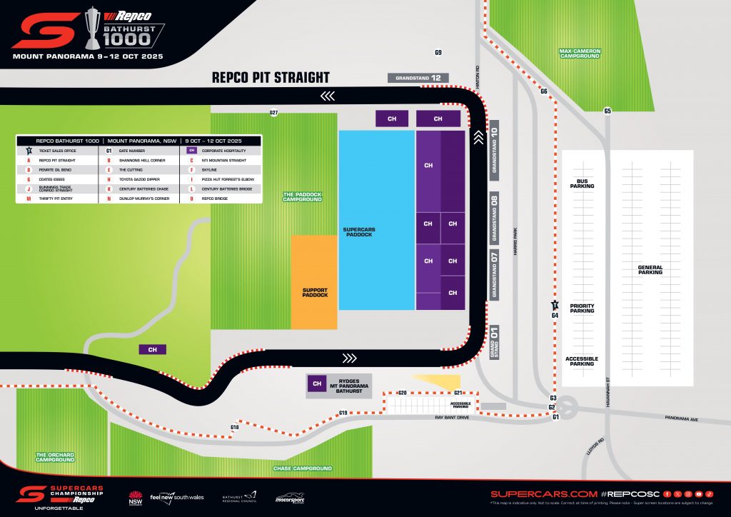 Official Repco Bathurst 1000 2025 - Bathurst Package | Book Now